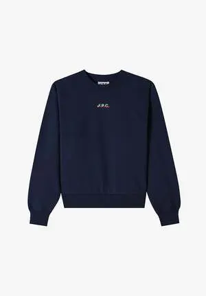 A.p.c. X Asics Crewneck Sweatshirt - Navy Blue