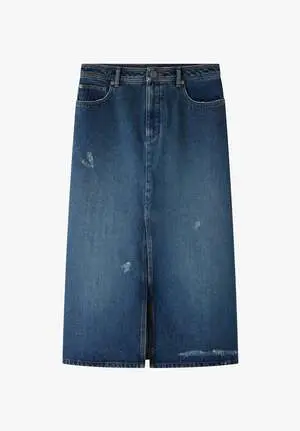 A.p.c. Georgia Denim Skirt - Indigo