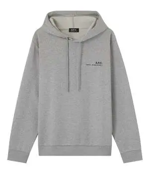 A.p.c. Item H Hoodie Navy Blue - Black