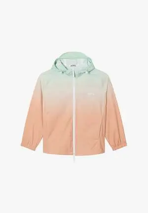 A.p.c. X Asics "meadow" Hooded Two-tone Jacket - Multicoloured