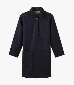 A.p.c. Aurelia Dress - Indigo