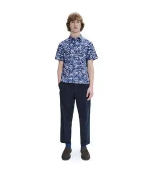 A.p.c. Lloyd Short-sleeve Shirt - Blue