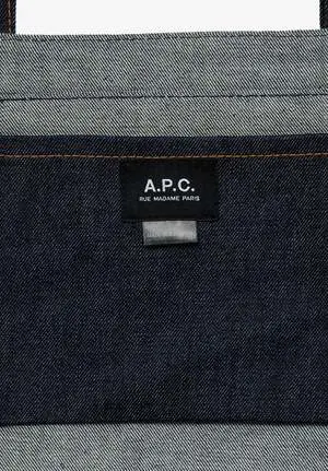 A.p.c. Jade Denim Tote Bag - Indigo