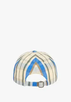 A.p.c. Checked Cap - Ecru