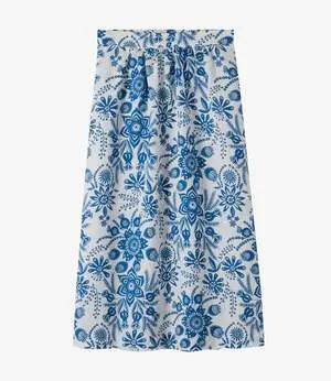 A.p.c. Long Ravenna Skirt - Blue