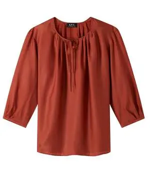 A.p.c. Anouk Blouse Gaf - Black