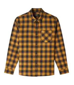 A.p.c. Trek Overshirt - Brown