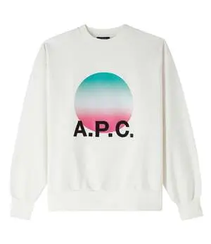 A.p.c. Sunset Sweatshirt - White