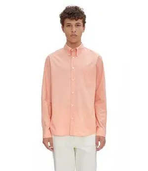 A.p.c. Edouard Logo Shirt Ead - Peach