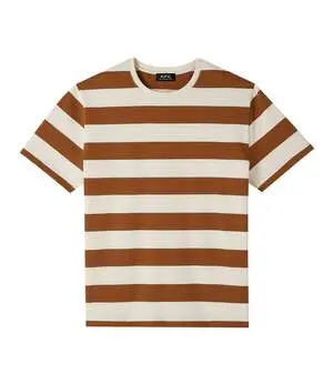 A.p.c. Thibaut T-shirt - Brown