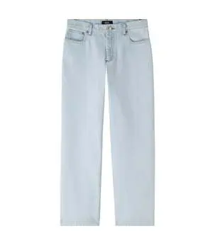A.p.c. High Rise Straight Leg Jeans - Light Wash