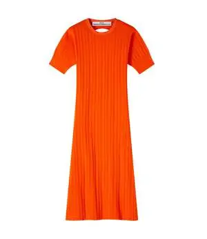 A.p.c. France Dress Eaa - Orange