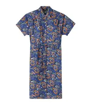 A.p.c. Suzanne Dress - Blue