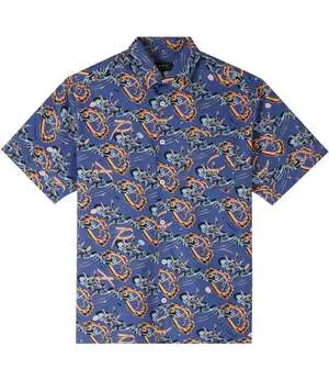 A.p.c. Rone Sizes Short-sleeve Shirt - Blue
