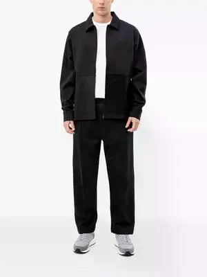BOSS Zip-up Long-sleeve Shirt