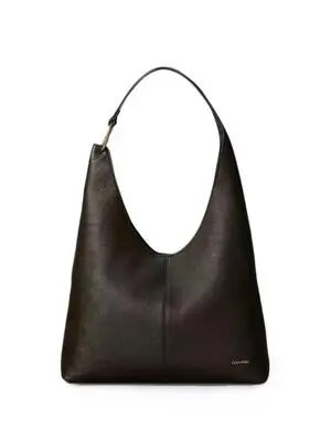 Calvin Klein Grainy Texture Shoulder Bag - Brown