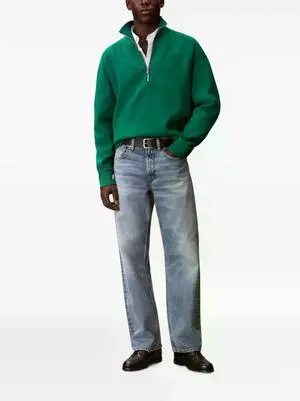Calvin Klein Quarter-zip Ribbed Sweater