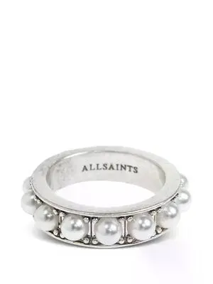 ALLSAINTS Nellie Two Ring Set - Silver