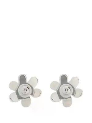 Marni Crystal Embellished Flower Earrings