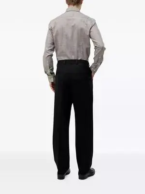 Hugo Pleated Straight-leg Trousers
