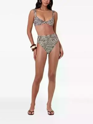 NICHOLAS Nerea High-waist Bikini Bottoms
