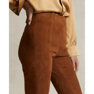 Ralph Lauren Lambskin Suede Pant