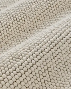 Quince Tribeca Handwoven Wool Rug - Cream