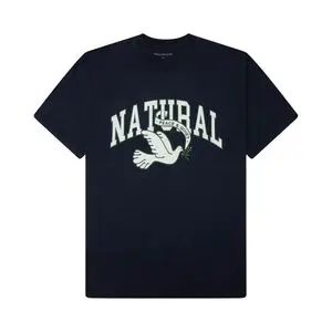 MUSEUM OF PEACE & QUIET Natural Dove T-shirt 'navy - Blue