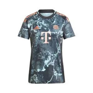 Adidas Fc Bayern 24/25 Away Jersey 'black - Grey