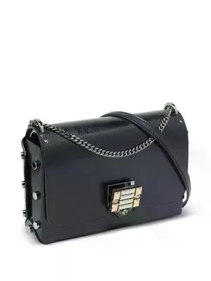 JIMMY CHOO Lockett City Leather Cross Body Bag