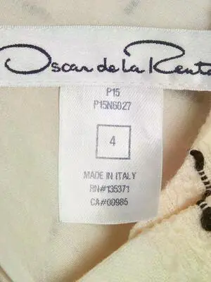 Oscar De La Renta Check-pattern Tweed Mini Dress