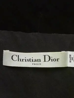 Dior Velvet Belted Mini Dress