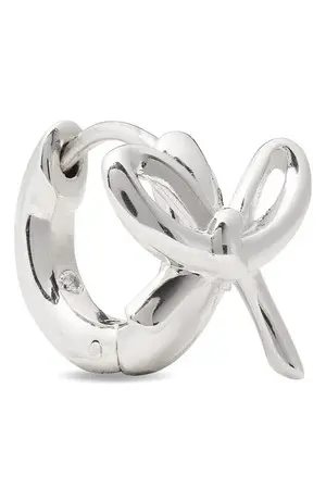 Kate Spade New York Bow Huggie Hoop Earrings