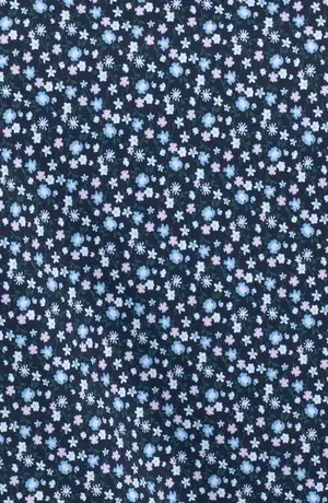W.R.K Slim Fit Floral Stem Reworked Button-up Shirt