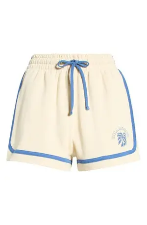 BILLABONG Fleece Shorts With Striped Trim