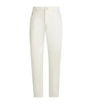 Brunello Cucinelli Five-pocket Comfort Denim Trousers