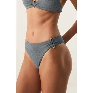 VIX PAULA HERMANNY Nika Bikini Bottoms - Grey