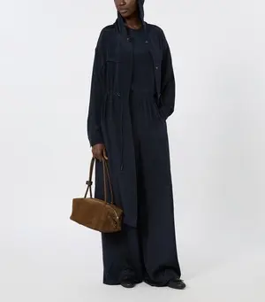 Max Mara Silk Wide-leg Trousers