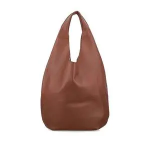A.p.c. Cognac Calf Leather Tote Bag