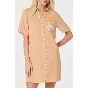 Astr The Label Scalloped Day Dresses