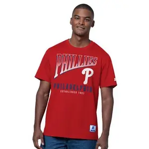 STARTER Heather Gray Philadelphia Phillies Two-pack T-shirt Set