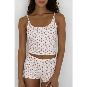 Geode Swimwear Rosie Tankini Top - Red