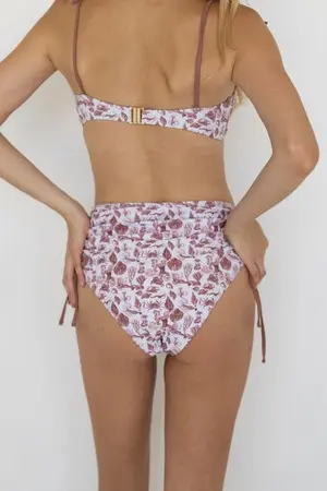 Geode Swimwear Marina High Waisted Bottoms