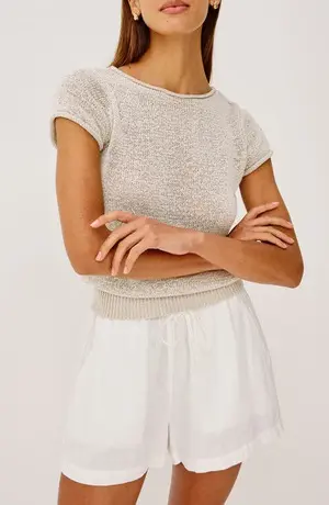 Rails Cady Cotton Blend Sweater - Stone