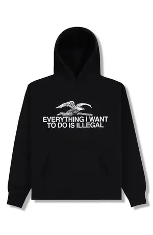 PLEASURES Illegal Graphic Hoodie