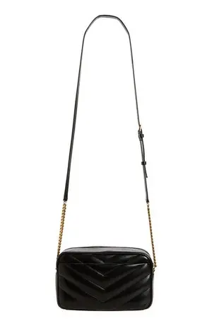 Saint Laurent Loulou Matelassé Leather Camera Bag