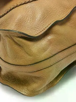 Chloé Marcie Leather Shoulder Bag - Neutrals