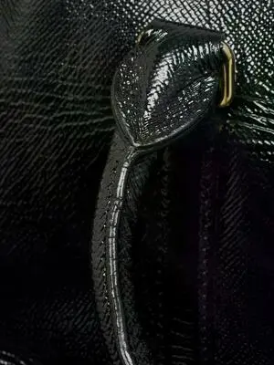 Burberry Dinton Leather Tote Bag - Black