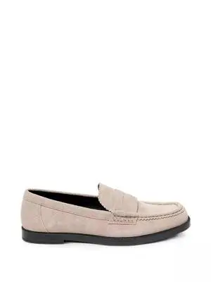 Hugo Suede Slip-on Loafers