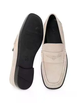 Hugo Suede Slip-on Loafers